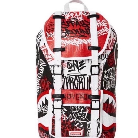 Sprayground | Bags | Sprayground Backpack Vandal Hills Red Skubg3 ...